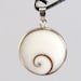 Round Shiva Eye Shell With 925 Sterling Silver Bail Pendant (18 Mm) - Etsy