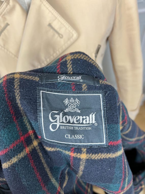vintage Gloverall british duffle wool coat navy us 10 - Gem