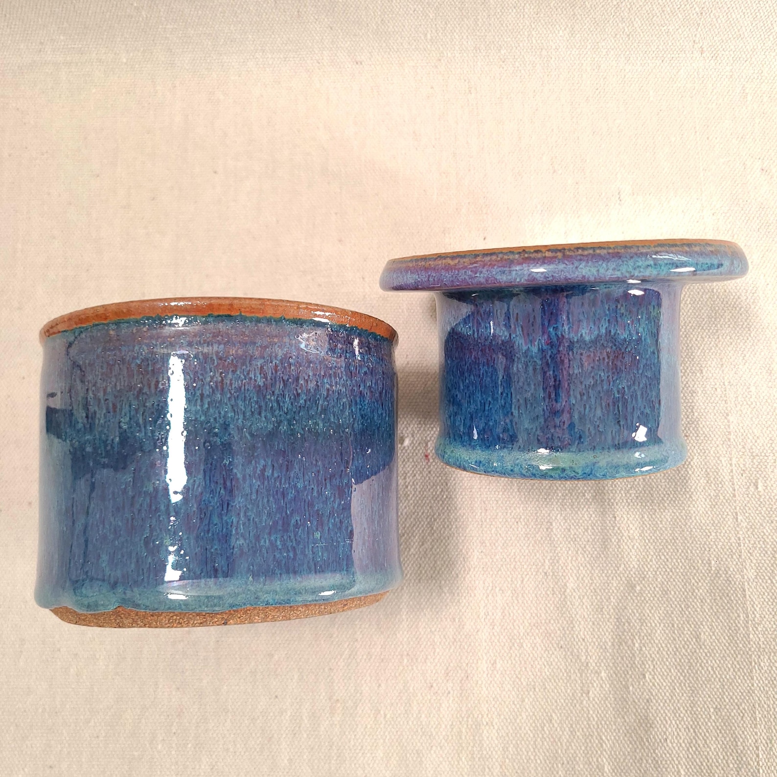 Studio Pottery Butter Bell, Vintage Handmade Stoneware Butter Dish ...