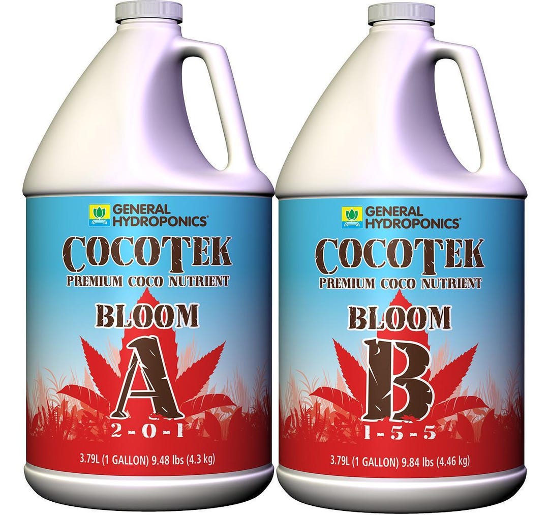 General Hydroponics Cocotek Bloom A & B Set of Gallons - Etsy