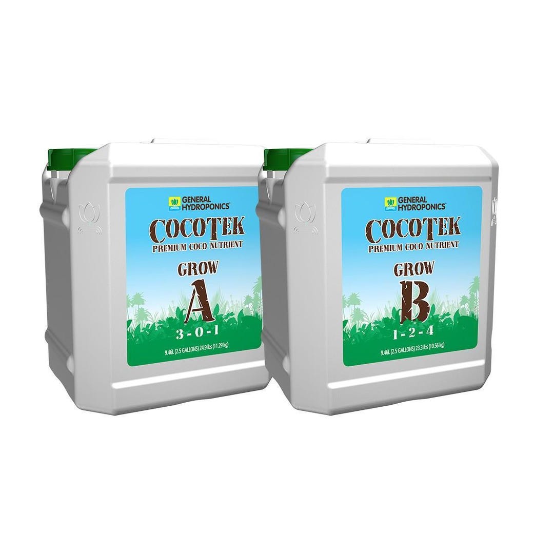General Hydroponics Cocotek Grow A & B Set of 2 5 Gallons - Etsy