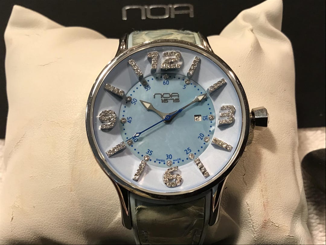 Ladies NOA Diamond Watch Automatic - Etsy