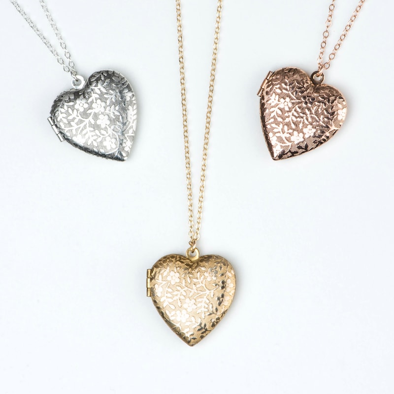 Heart Shaped Locket - Etsy