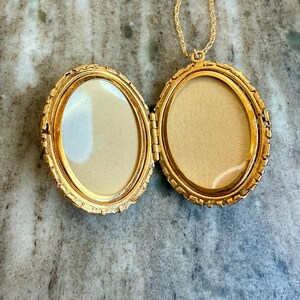 Vintage Large Filigree Jade Stone Locket, Green Stone Jade Necklace ...