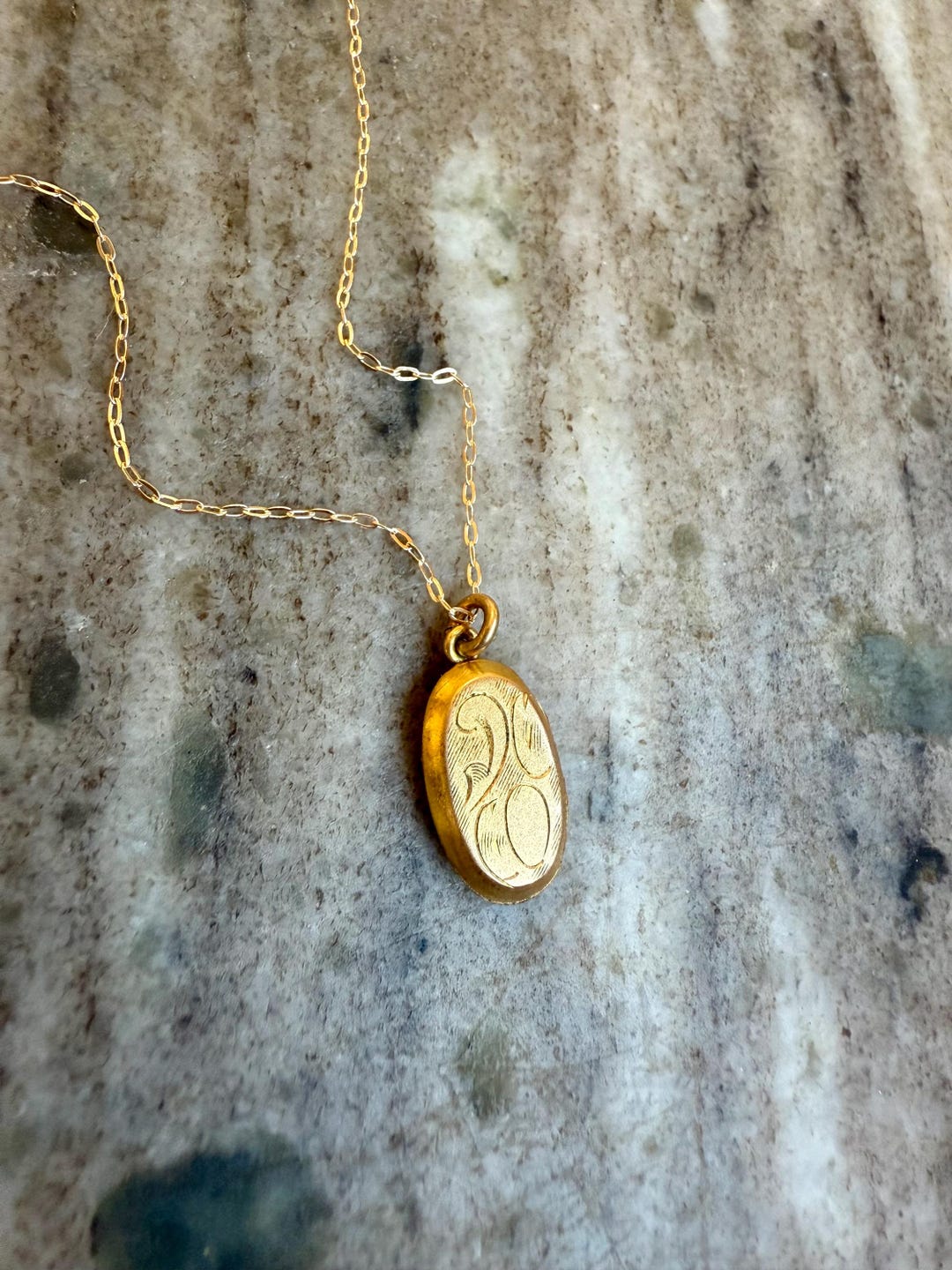Tiny Gold Filled Locket, Miniature Antique Oval Locket, Two Photo ...