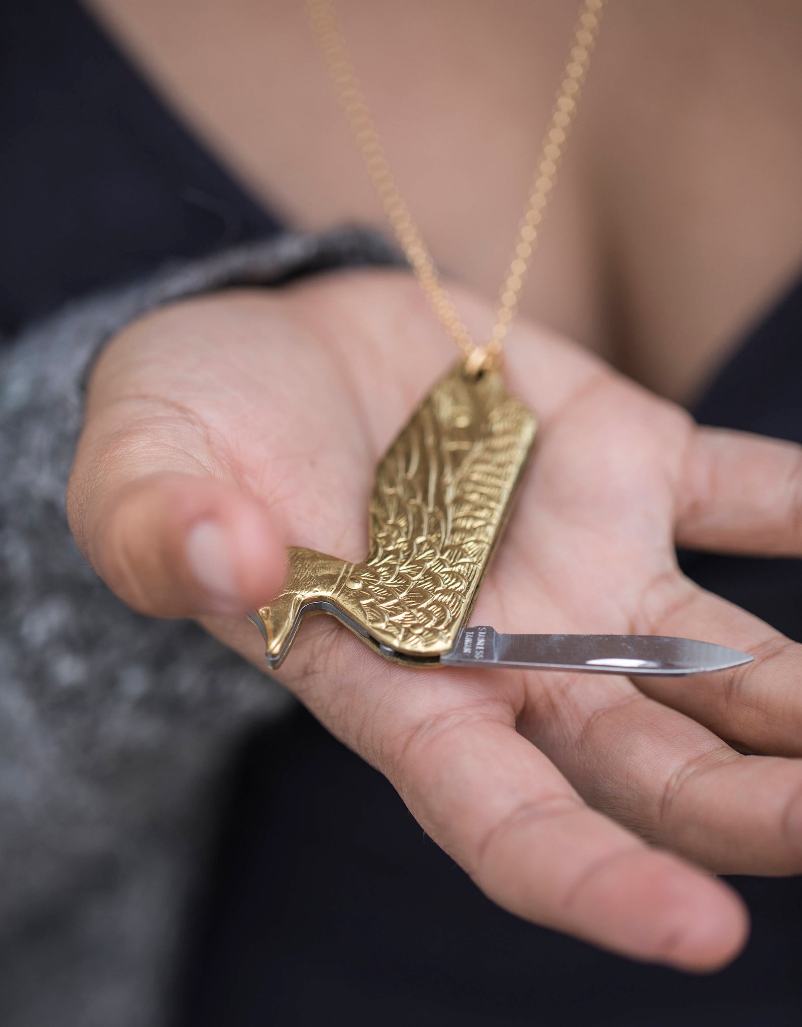 Vintage Duck Knife Necklace Duck Pocket Knife Jewelry - Etsy