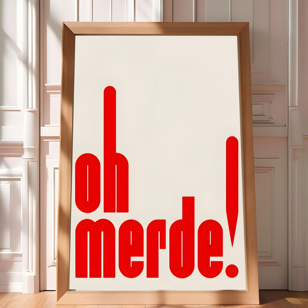 Modern French Vibes Art Print - Instant Digital Download | Stylish ...