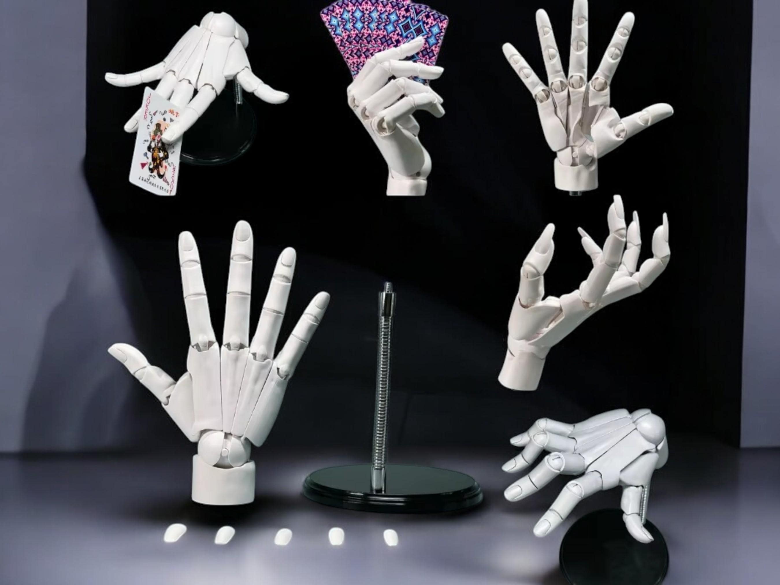 Articulated Wooden Hand Model Drawing & Sketching Artist Tool Jointed ...