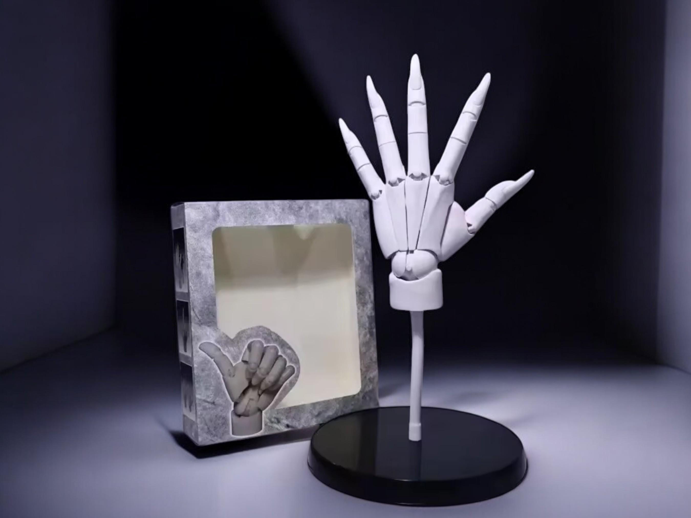 Articulated Wooden Hand Model Drawing & Sketching Artist Tool Jointed ...