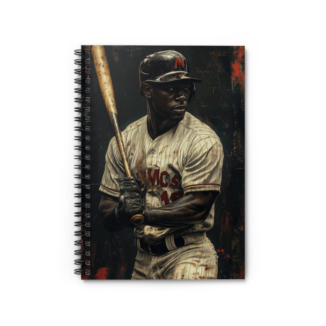 Vintage Baseball Spiral Notebook - Perfect for Sports Fans, Journal ...