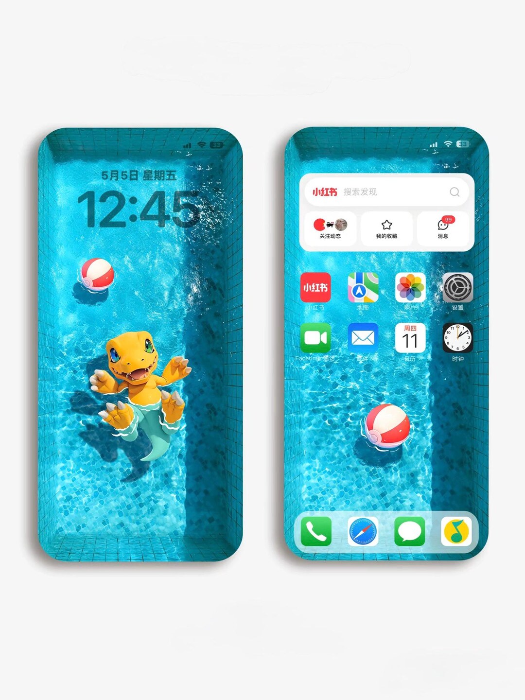 Agumon, Digimon, iPhone Wallpaper, Aesthetic, Themed Swim Pool ...