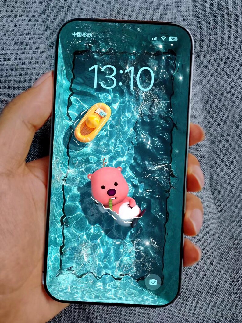 Loopy, iPhone Wallpaper, Aesthetic, Themed Swim Pool Wallpaper ...