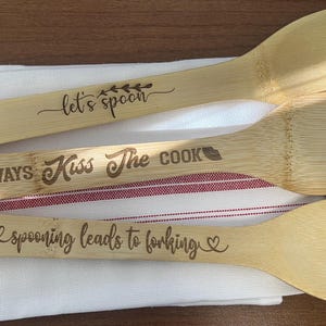 Flirty Wooden Spoon Gift Set - Etsy