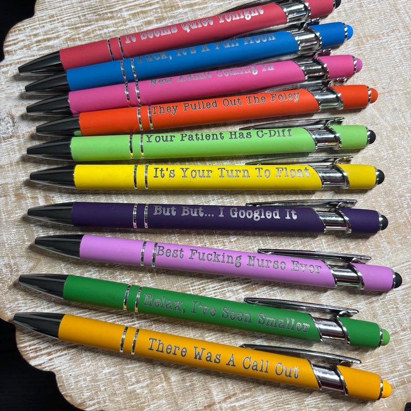Funny Nursing Home Pens - Etsy