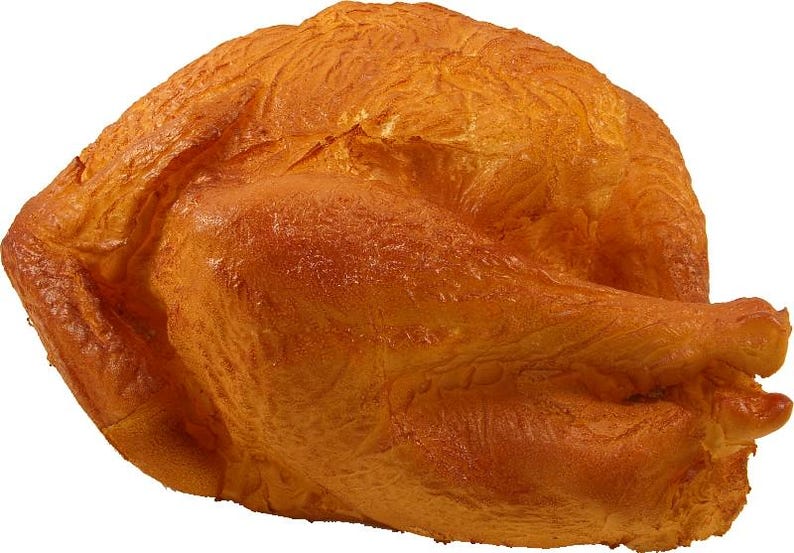 Artificial Turkey Fake Food Display Prop Made in America - Etsy