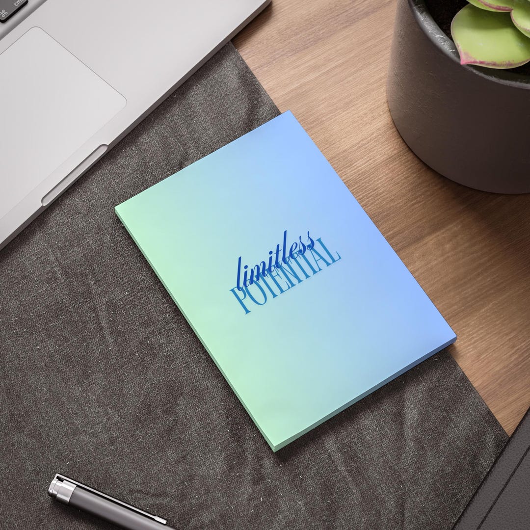 Limitless Potential Note Pads | Inspirational Office Supplies, Self ...
