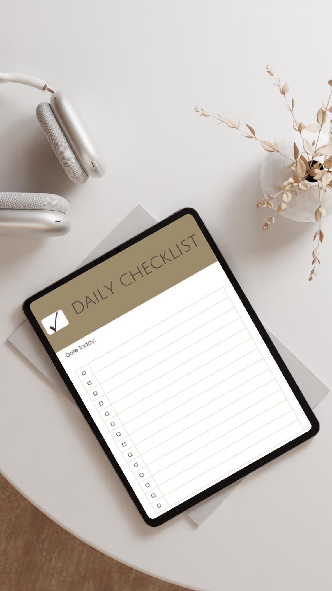 Daily Checklist, Work Checklist, Basic Checklist, Personal Checklist ...