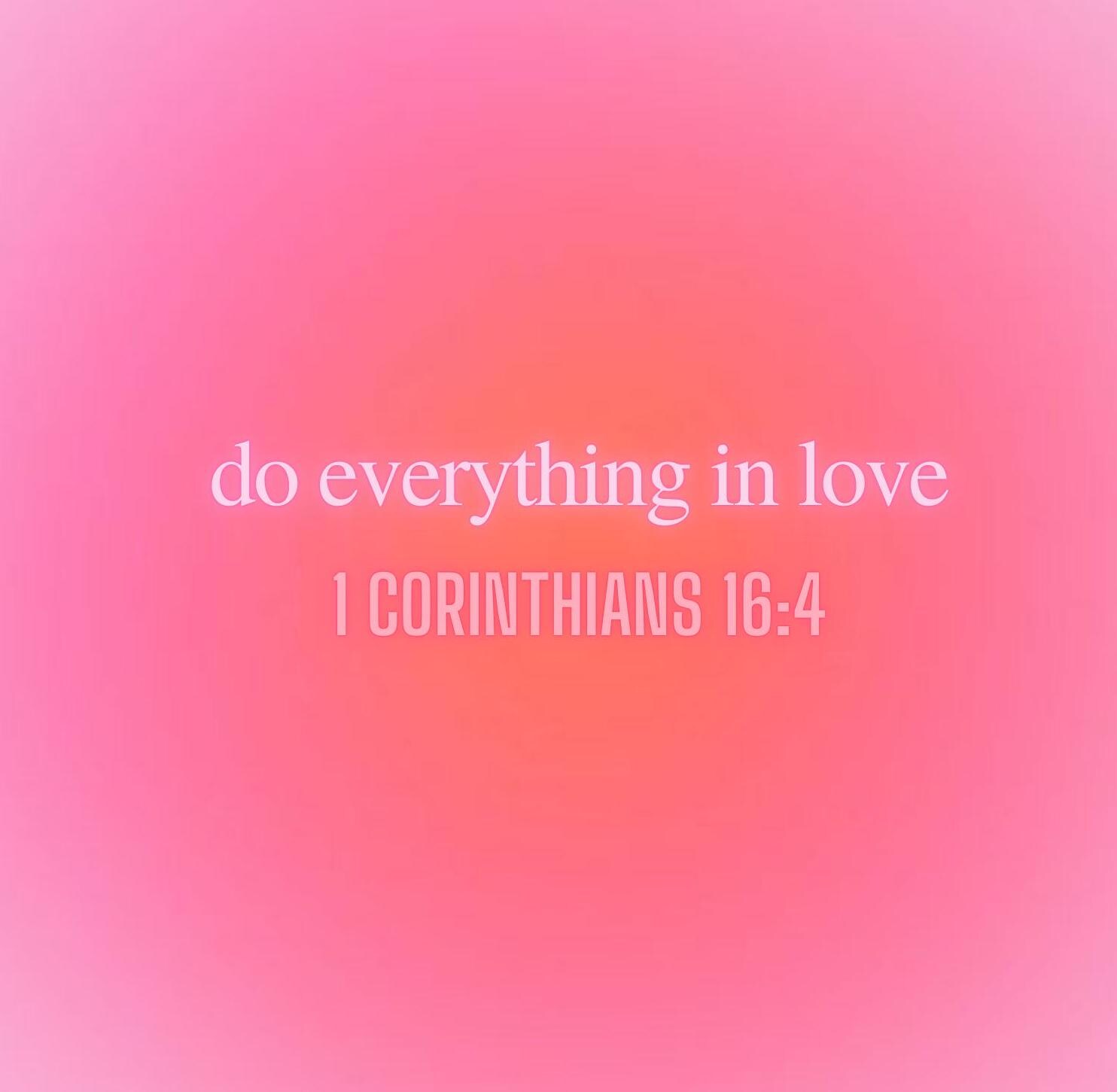 Do Everything in Love Print - Etsy