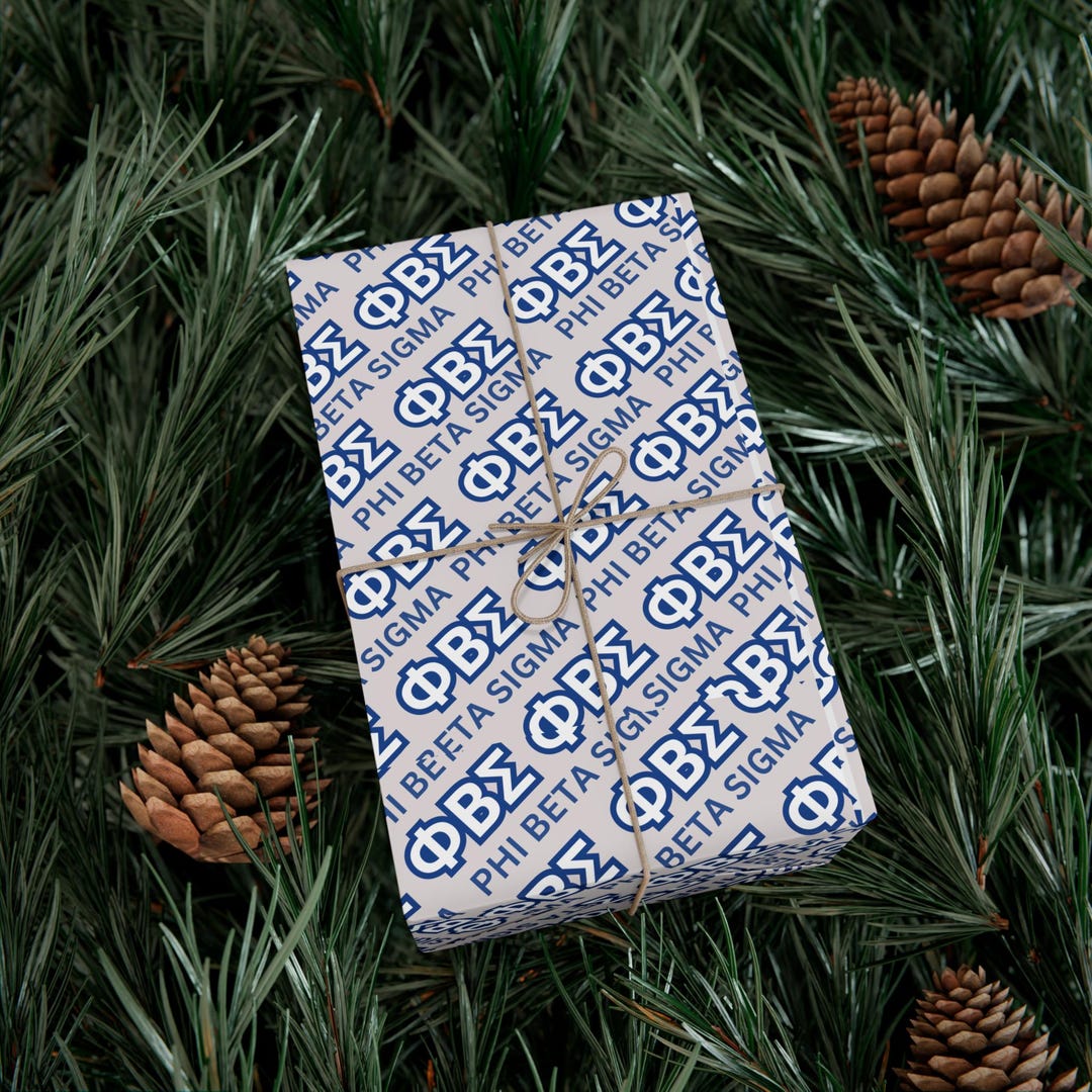 Phi Beta Sigma Gift Wrap Papers - Etsy