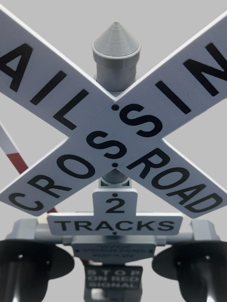 RAILROAD TRAIN CROSSING Signal Tabletop - Etsy