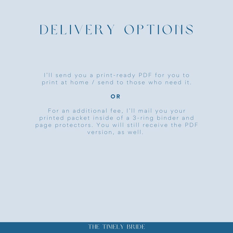 Vendor Guide & Wedding Day Timelines - Etsy
