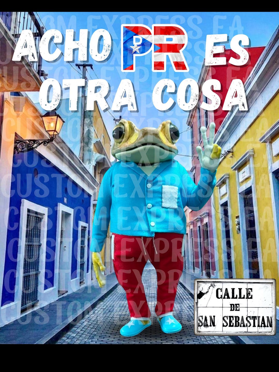 Sapo Concho Bad Bunny Las Sanse Puerto Rico Png Svg Debí Tirar Más Fotos Etsy México