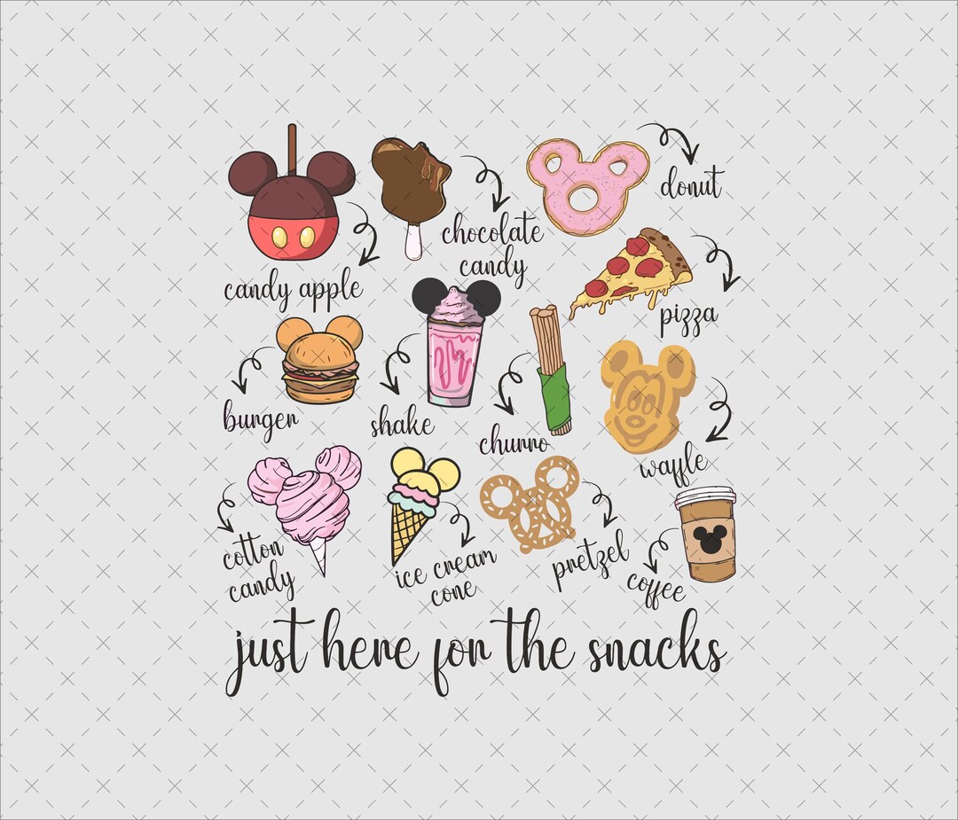 Mouse Snacks Vacation Png, Family Trip Shirt (PNG, SVG) - Etsy