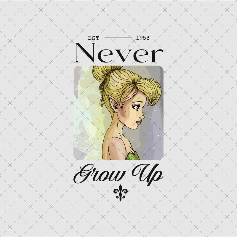 Never Grow Up - Etsy