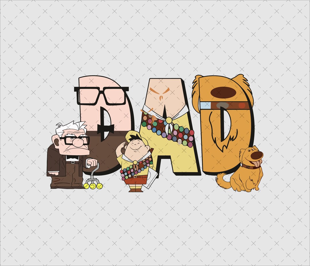 Up Movie SVG, Adventure Clipart, Carl, Russell, Dug (digital Download ...