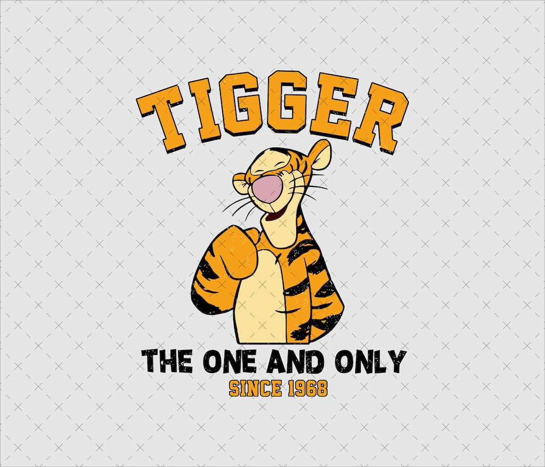 Retro Tigger PNG, Family Trip Design (digital Download) - Etsy