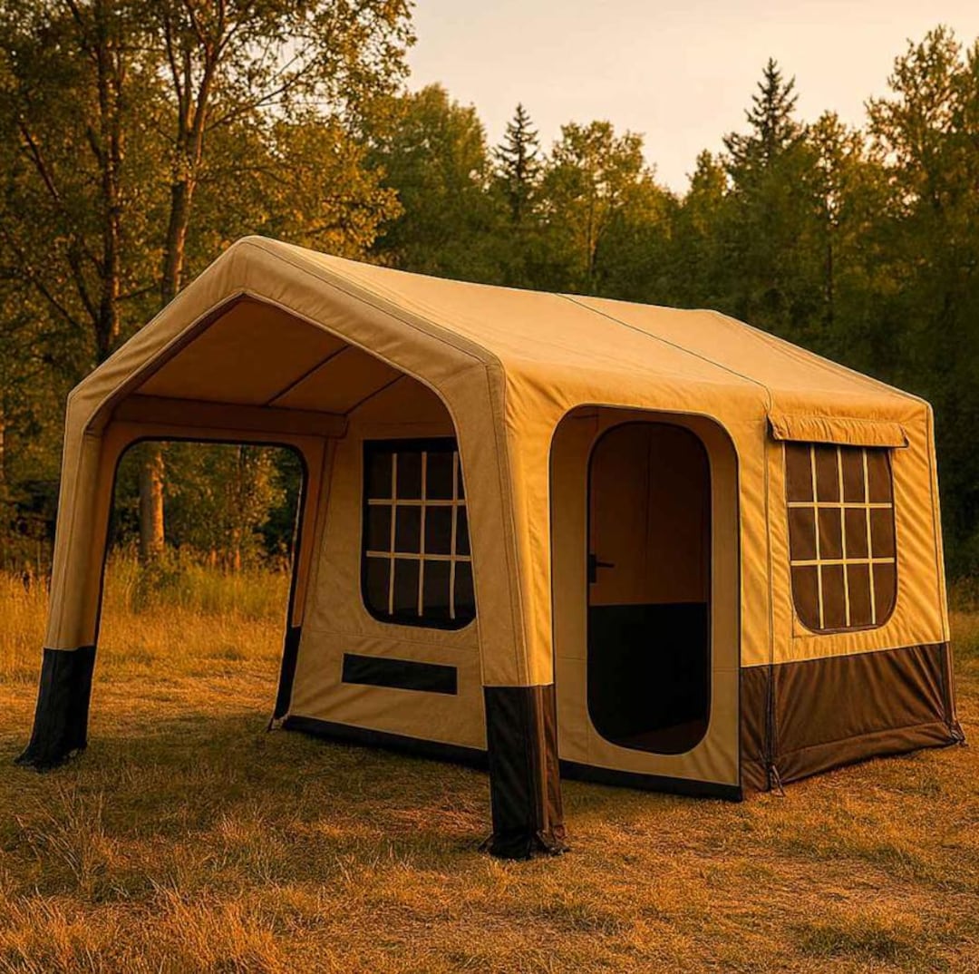 Nimbus Inflatable Cabin Tent | 10ft 8ft Ceiling With Front Porch - Etsy