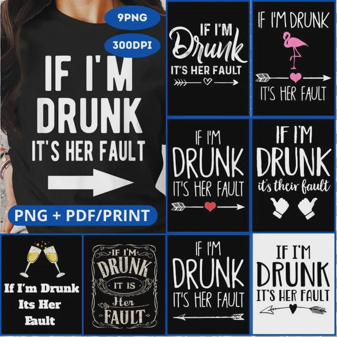 Design Best Friends Arrow Drunk Design,if I'm Drunk Design,gift If I'm ...