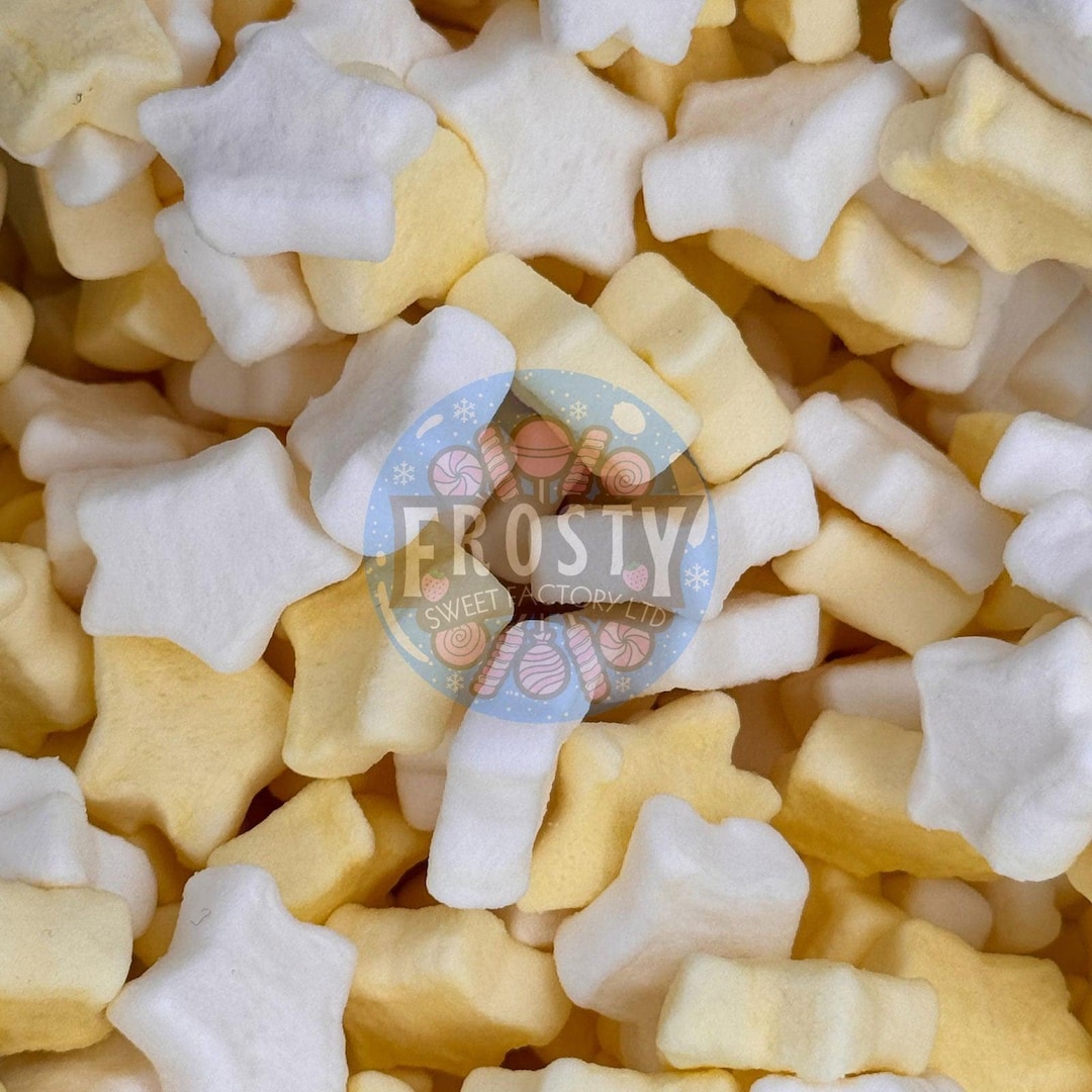 Freeze Dried Marshmallows Mini Stars Mallows Hot Chocolate Cereal ...