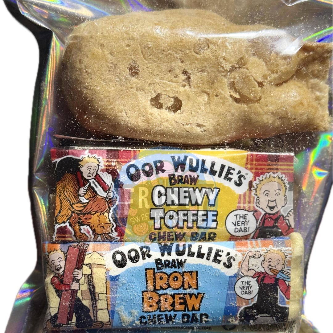 Freeze Dried Chew Bars Toffee & Iron Brew Chew Bar Mix Sweets Candy ...