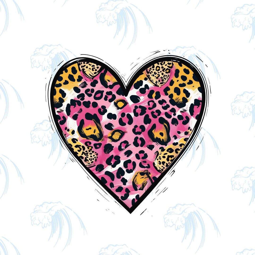 Leopard Heart Png, Woman Leopard Designs, Trendy Mommy Designs Png ...
