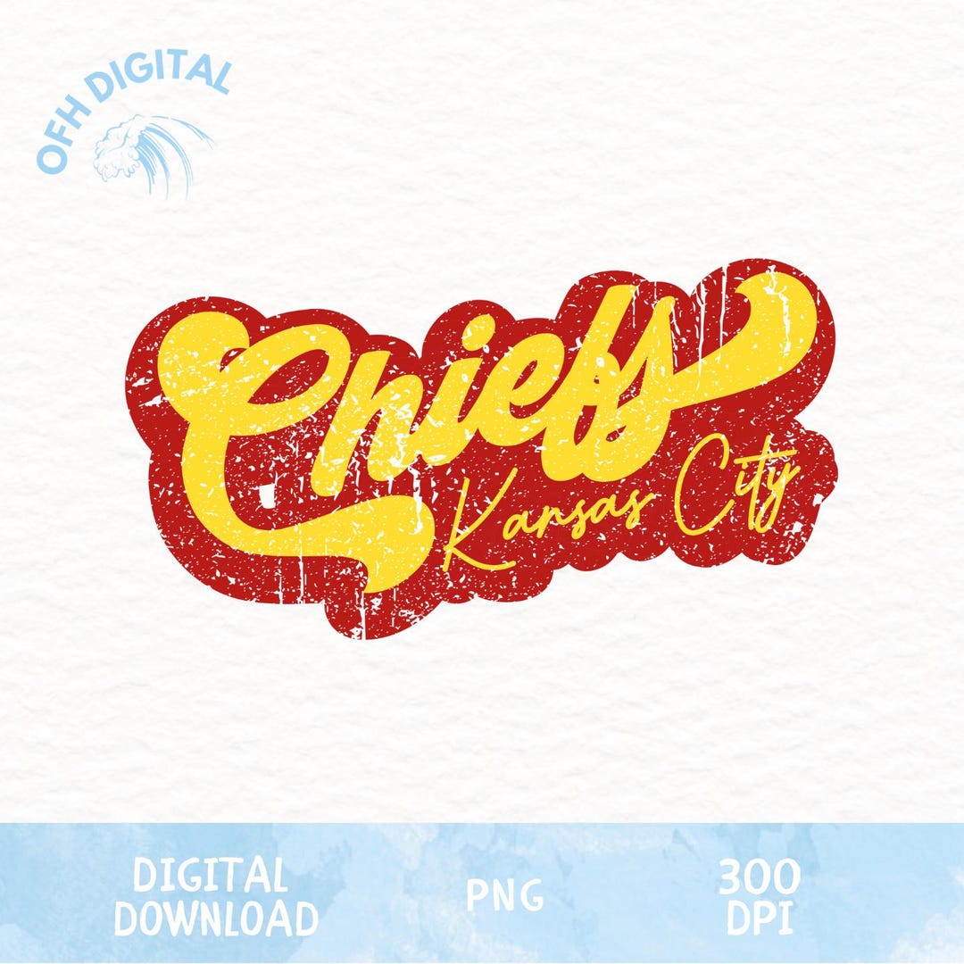 Retro Chiefs Text Png, Png, Vintage Kansas City Cheer Chiefs 1959 ...