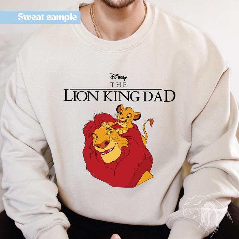 The Lion King Dad Png, Mufasa the King Lion Png, Lion Dad Png, the Lion ...