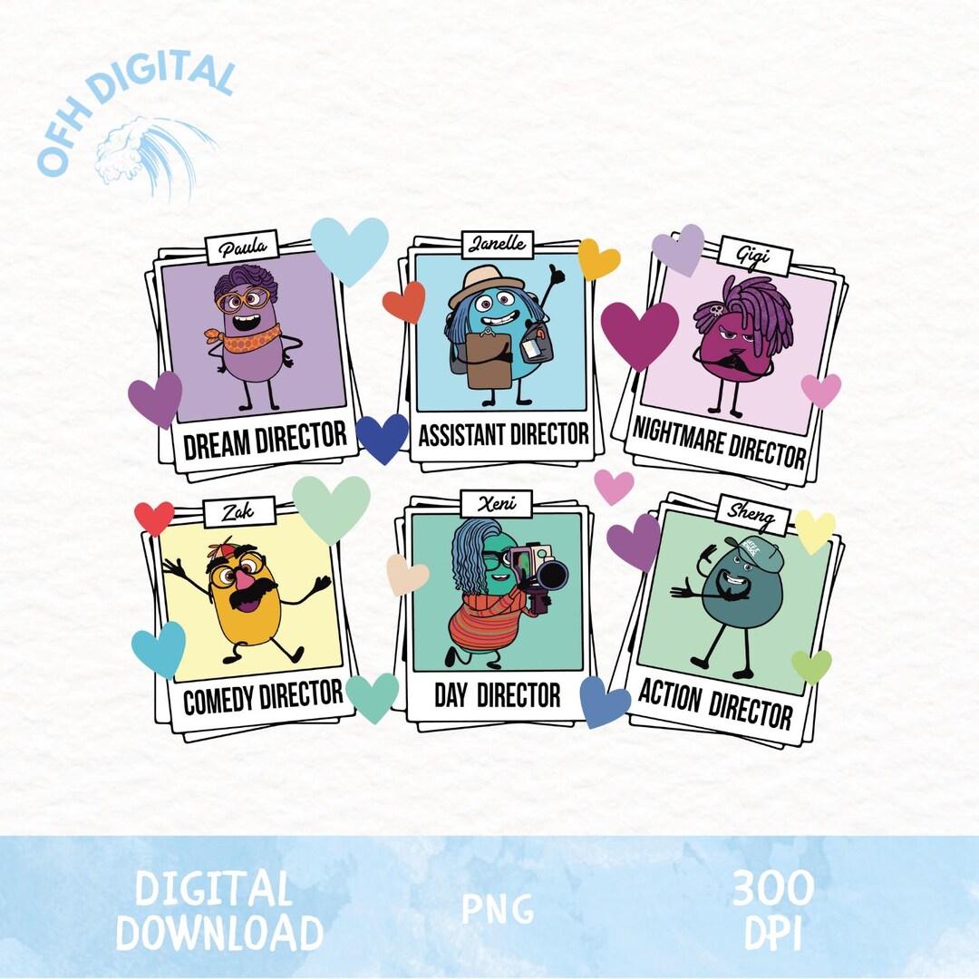 Inside Out New Characters Png, My Ream Maker Team Png, Dream ...