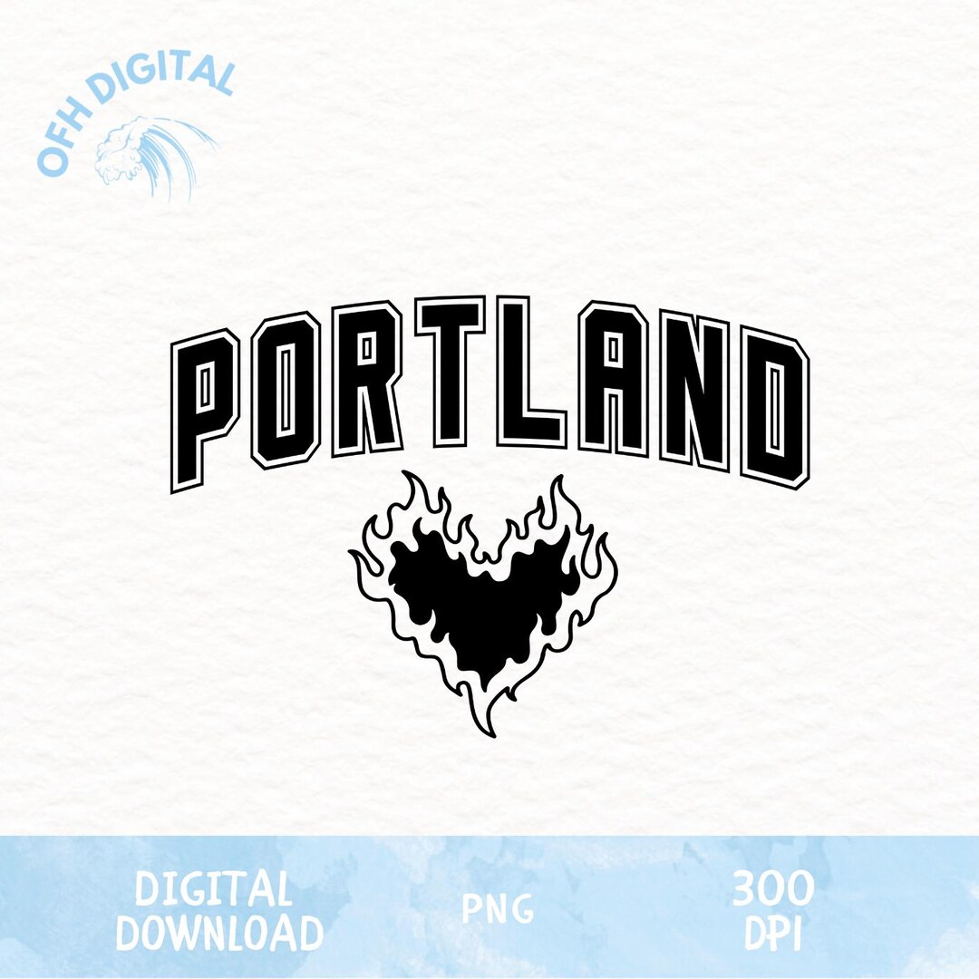 Portland Text Png, American States Png, States Name Png, Collage ...