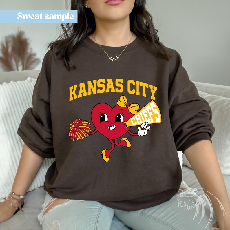 Kansas City Cheer Chiefs 1959 Football Png, Cheerleaders Heart Football ...