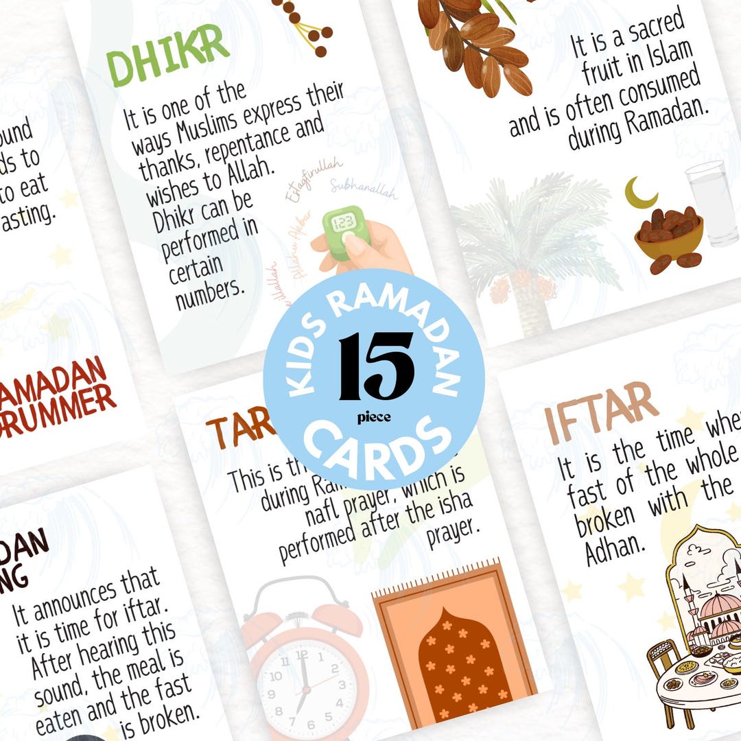 Let's Get to Know Ramadan Cards Printable, Traditional Ramadan Good ...