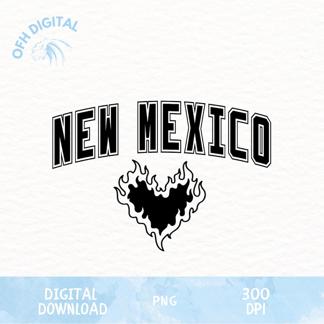 New Mexico Text Png, American States Png, States Name Png, Collage ...