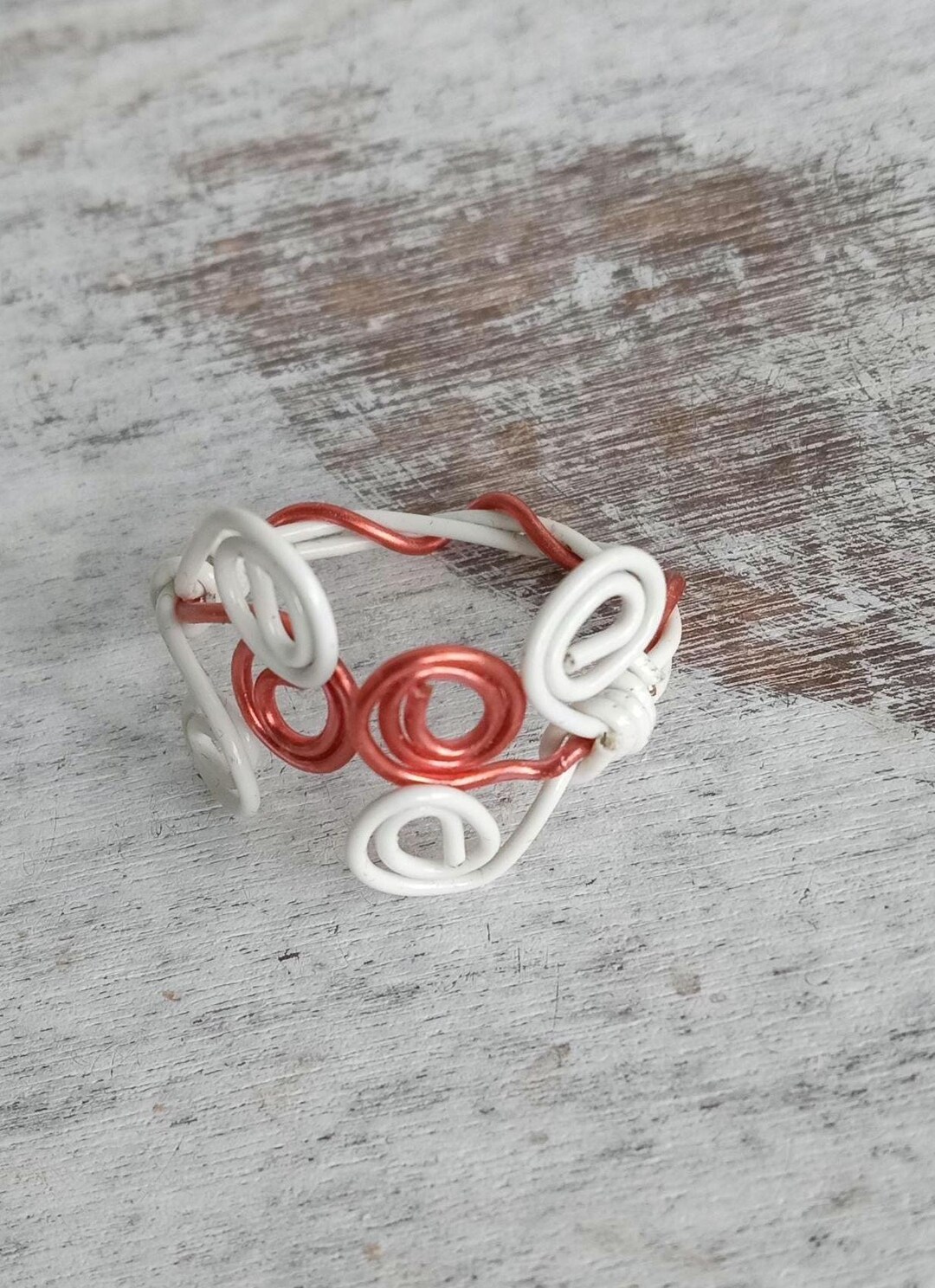 Funky Aluminum Wire Rings. - Etsy