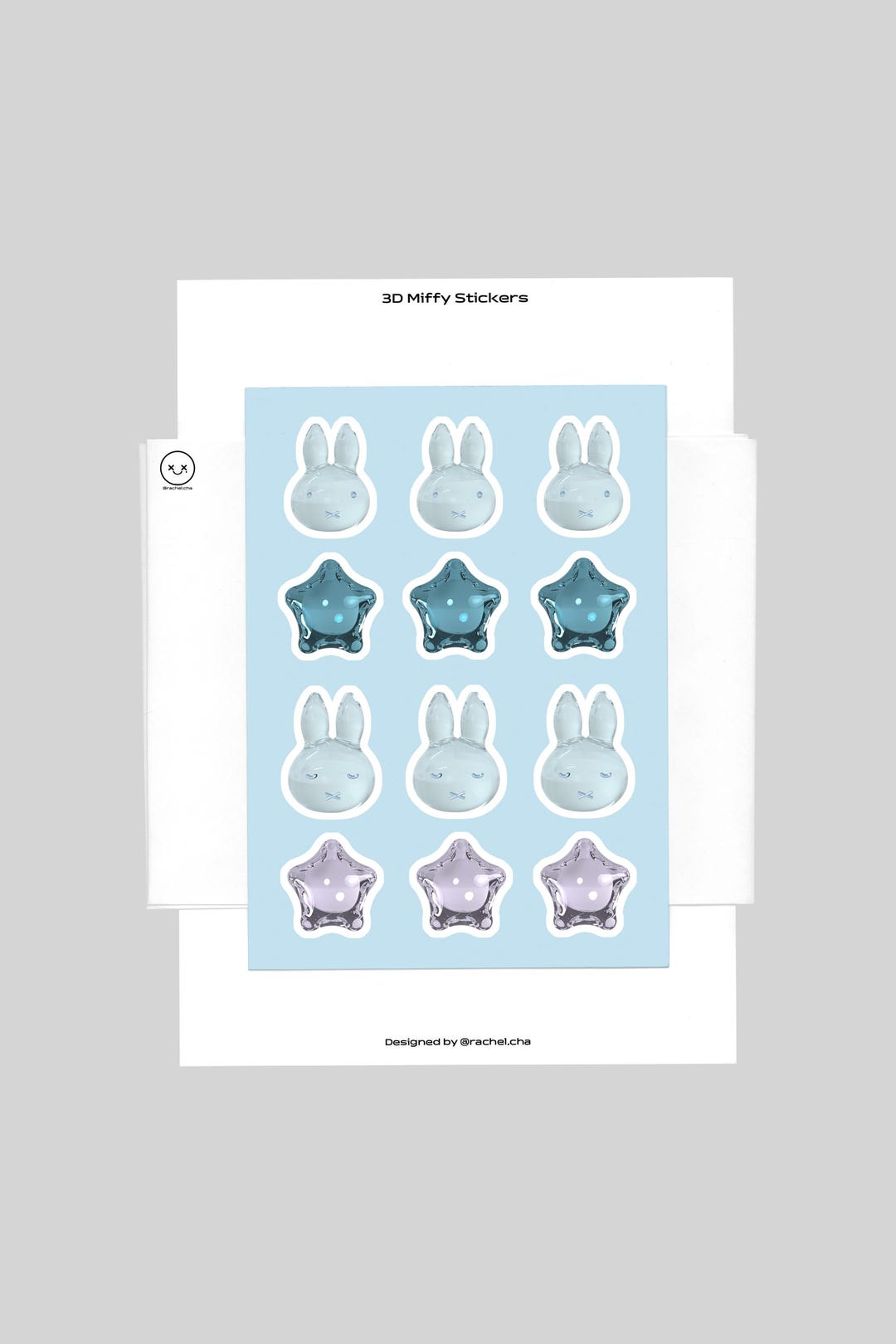 Miffy Sticker Sheet - Etsy
