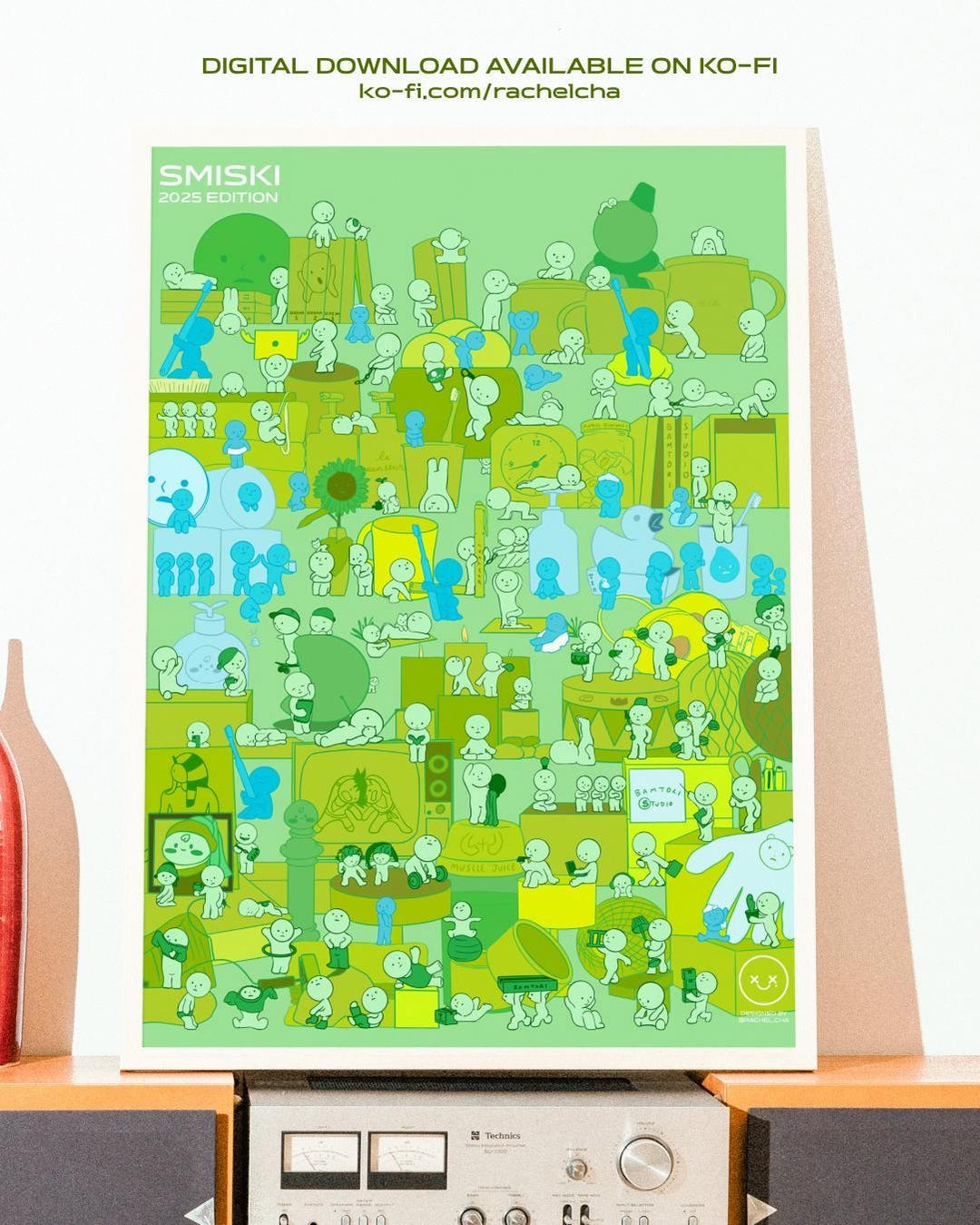 Smiski Poster - Etsy