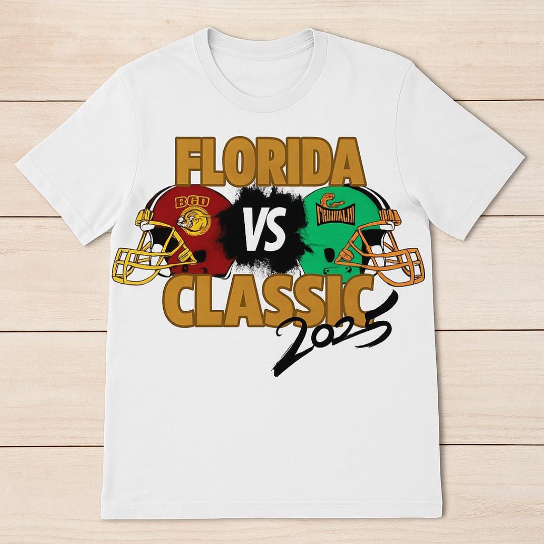Florida Classic 2025 Svg Png | BCU Vs FAMU Football Game Digital File ...