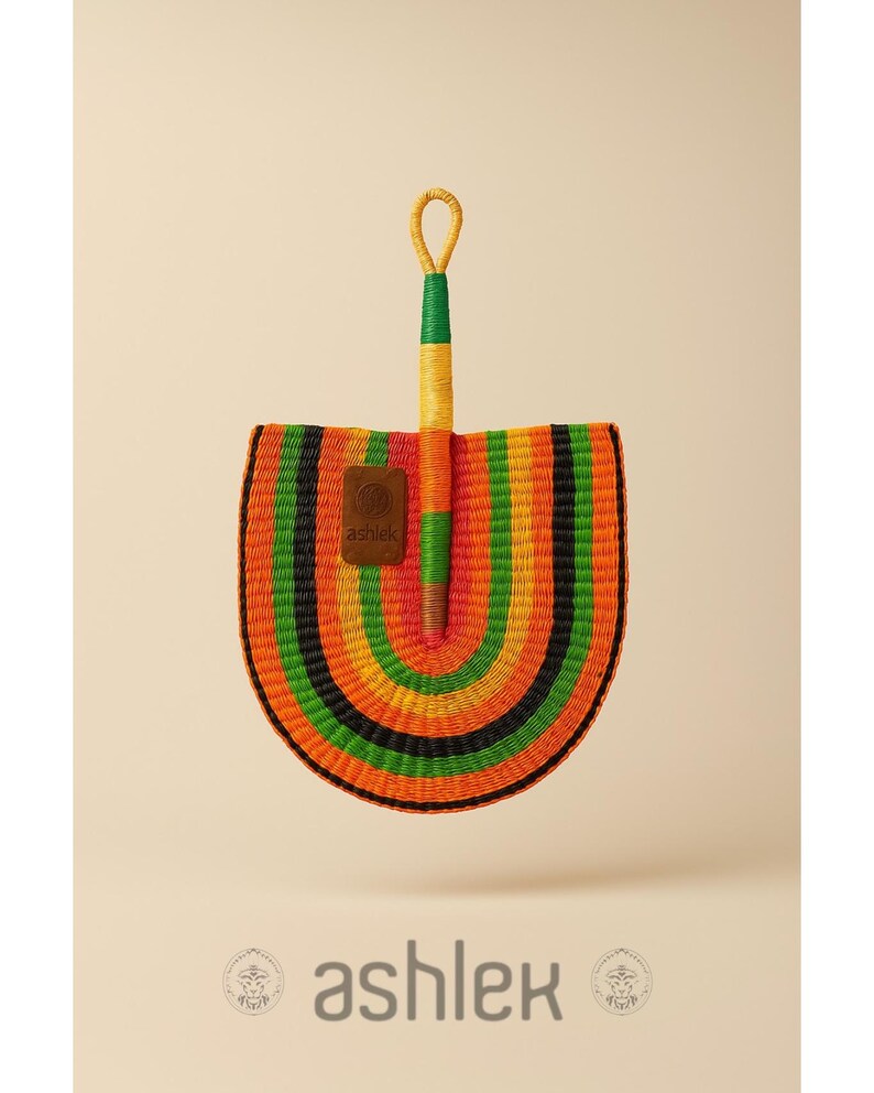 Handwoven Bolga Wall Fan - Artisan African Decor- Woven Cultural Fan ...