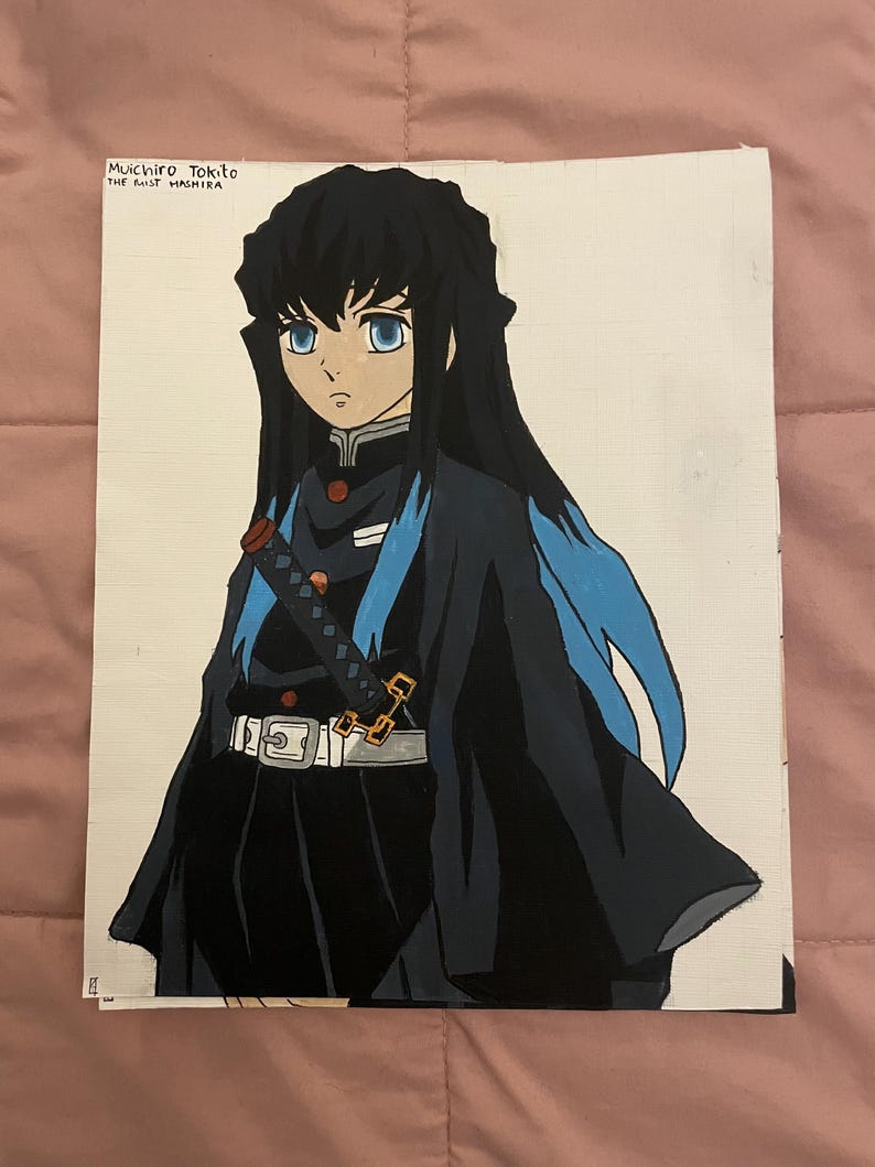 Muichiro Tokito From Demon Slayer - Etsy
