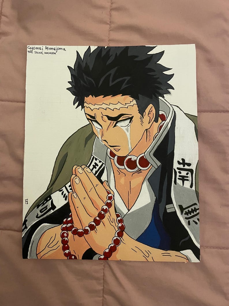 Gyomei Himejima From Demon Slayer - Etsy