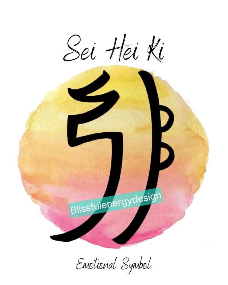 Reiki Symbols Art Prints: Spiritual Healing Decor (digital Download) - Etsy
